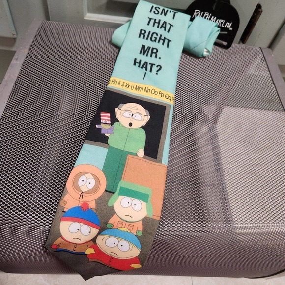 Ralph Marlin | Accessories | Vtg 9s South Park Neck Tie Comedy Central ...